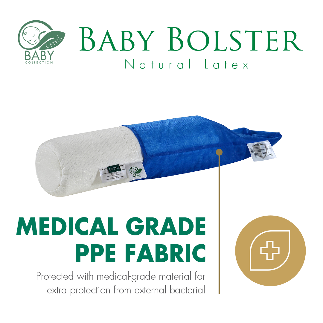 หมอนข้างยางพารารุ่น Baby Bolster (สำหรับเด็ก) – Getha Thailand